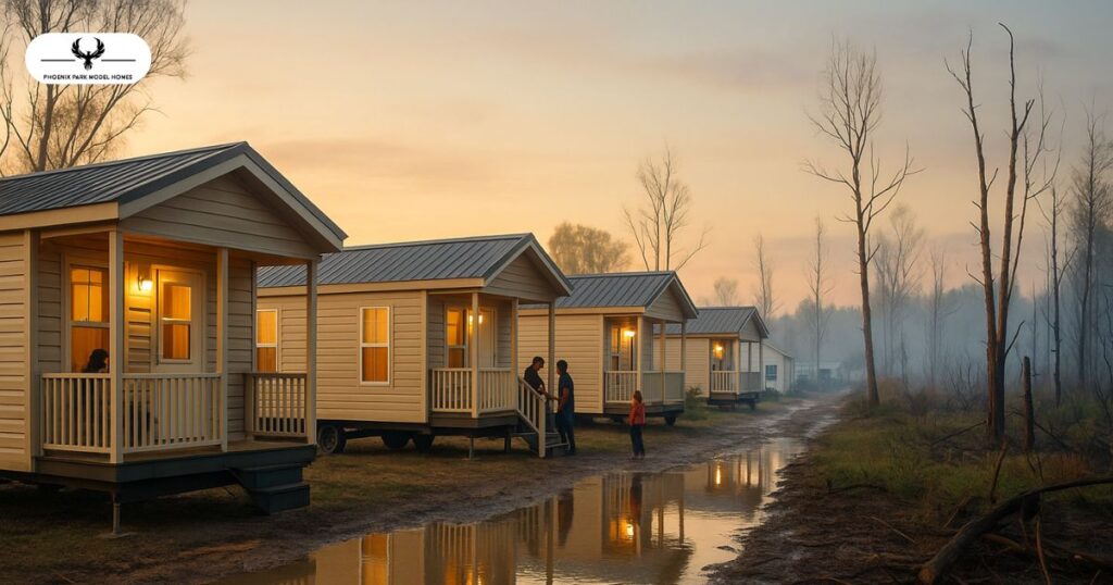Park Model Homes for Disaster Relief (Built to Withstand)